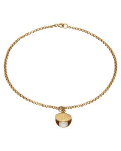New 9ct Yellow Gold 9 Inch Gucci Link Anklet